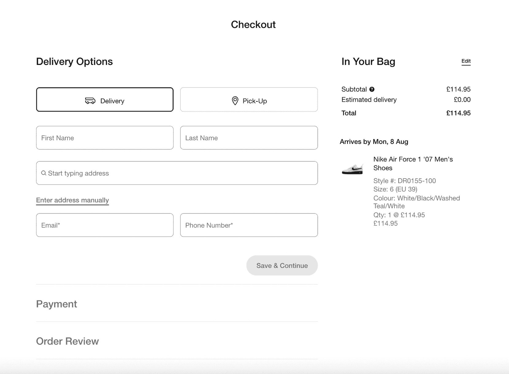 Checkout Page Examples & Best Practices