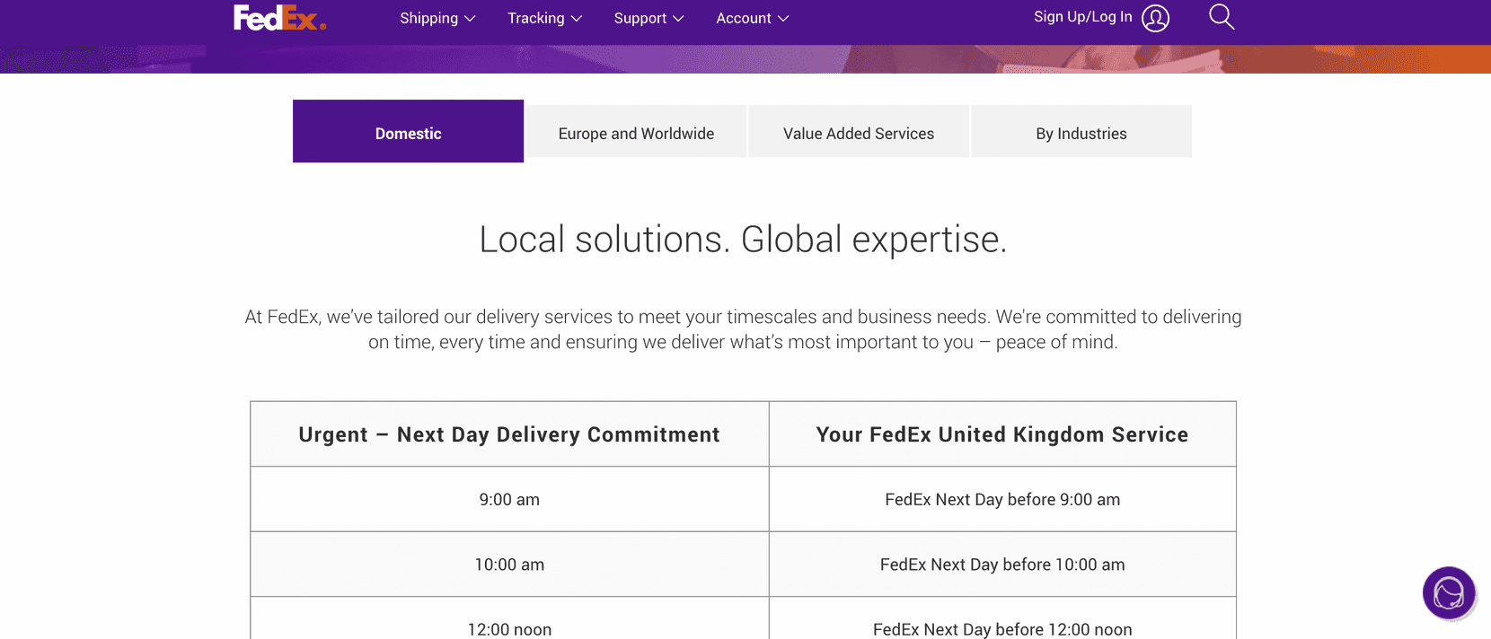 FedEx UK: eCommerce guide for shipping with FedEx